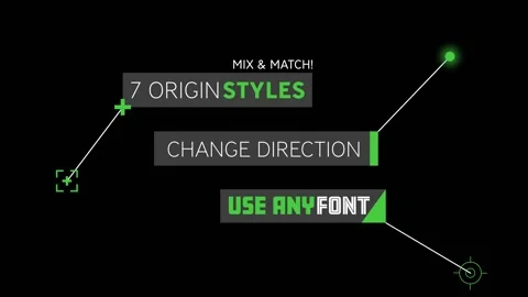 Minimal Callouts ~ After Effects Project #144526097 | Pond5