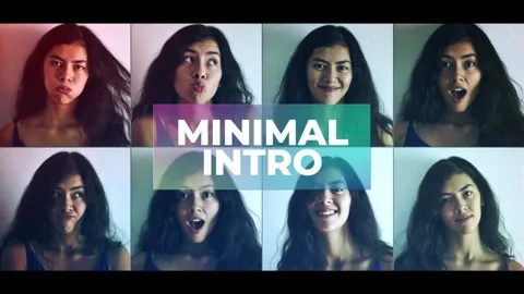 Minimal Intro ~ After Effects Template #167840688 | Pond5