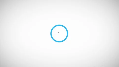 Minimal Lines Clean Business Logo Reveal in Circle Animation HD Intro ...