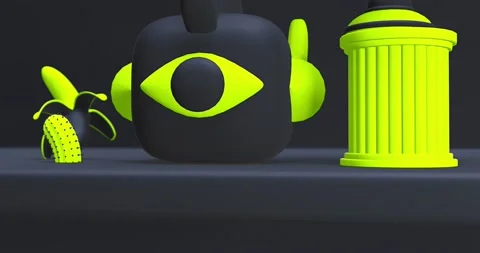 3D Animated Objects Stock Footage ~ Royalty Free Stock Videos | Pond5