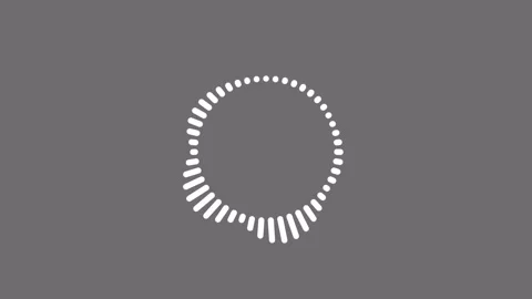 Minimalist circle ring sound wave animat... | Stock Video | Pond5