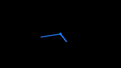 Clock Black Background Stock Videos – Royalty-Free HD & 4K Videos