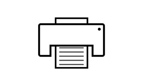 Line Printer Stock Footage ~ Royalty Free Stock Videos | Pond5