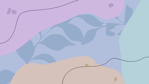 Minimalist Pastel Animated Background | Stock Video | Pond5