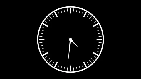 Minimalist Sleek Countdown Timer Clock i... | Stock Video | Pond5