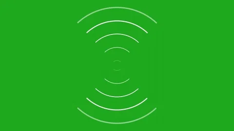 Mirrored signal effect on green screen b... | Stock Video | Pond5