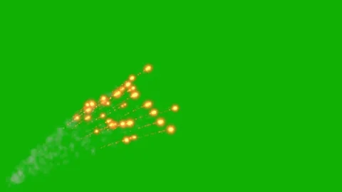 Missiles firing green screen motion grap... | Stock Video | Pond5