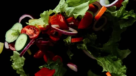 Flying Vegetables Stock Videos – Royalty-Free HD & 4K Videos | Page 5