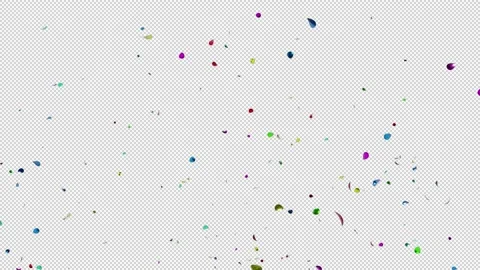 Mix Multi Color Confetti Blast Explosion... | Stock Video | Pond5
