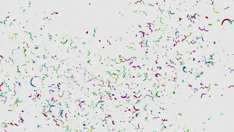 Mix Multi Colorful Confetti Blast Explos... | Stock Video | Pond5