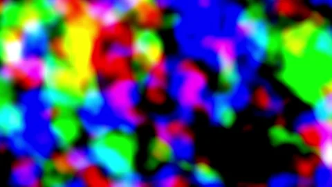 Mixed color with blue increase density a... | Stock Video | Pond5