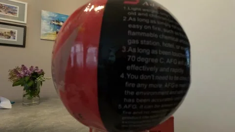 Mobiak Fireball: The Automatic Fire Exti... | Stock Video | Pond5