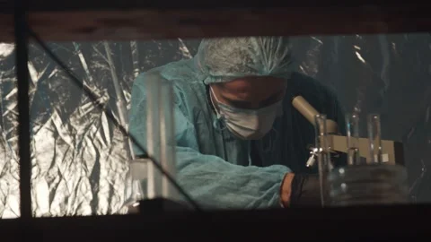 Forensic Crime Laboratory Stock Video Footage | Royalty Free Forensic ...