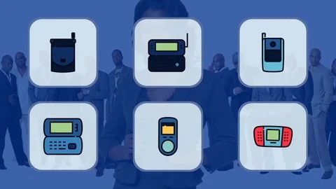 Mobile Phone - Animated Icon Pack ~ After Effects #104967039