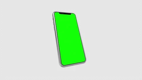 mobile phone green screen loop Animation... | Stock Video | Pond5