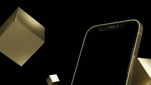 Golden Mockup Stock Videos – Royalty-Free HD & 4K Videos