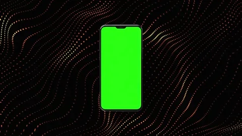 Mobile screen frame for images and copy ... | Stock Video | Pond5