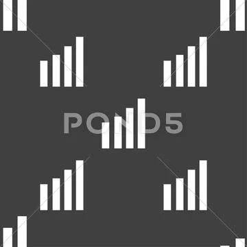 Mobile signal sign. Wi-fi symbol. Wireless Network icon. Wifi zone ...