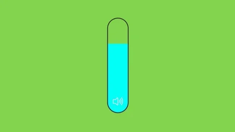 Mobile Volume up down Slider Bar animati... | Stock Video | Pond5