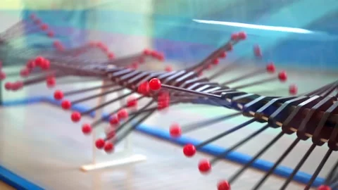 The model ball of transverse wave resona... | Stock Video | Pond5