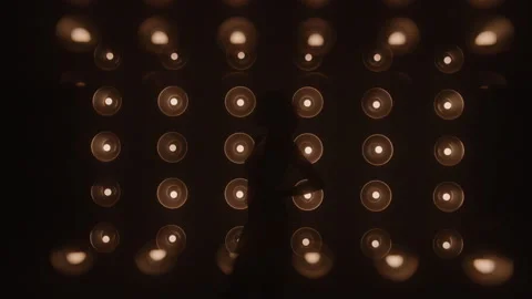 Flashing Lights Model Stock Video Footage | Royalty Free Flashing ...