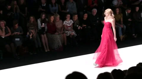 Red Dress Model Stock Footage ~ Royalty Free Stock Videos | Pond5