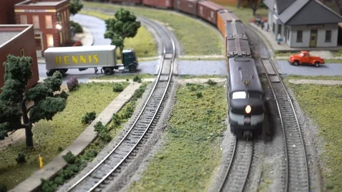 Hobby Train Tracks Stock Videos – Royalty-Free HD & 4K Videos | Pond5