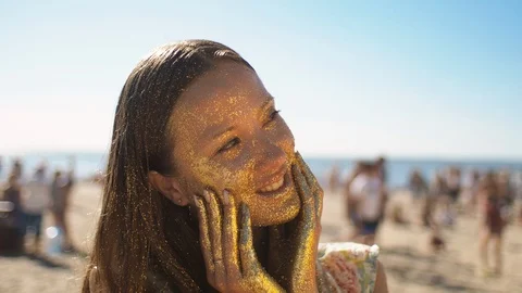 Glitter Model Stock Video Footage | Royalty Free Glitter Model Videos ...