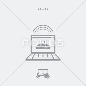 Modem icon, modem vector, modem symbol, modem design, modem app, modem ...