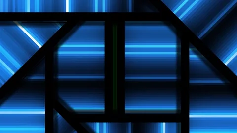 modern abstract animation with blue beam... | Stock Video | Pond5