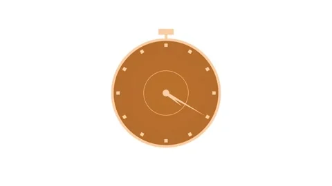 Modern Animated Stopwatch Clock Countdow... | Stock Video | Pond5