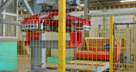 Modern automated elevator folds ready-ma... | Stock Video | Pond5