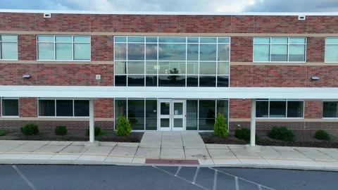 Brick School Building Stock Video Footage | Royalty Free Brick School ...