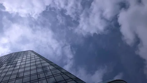 Modern building glass facade rotation pe... | Stock Video | Pond5
