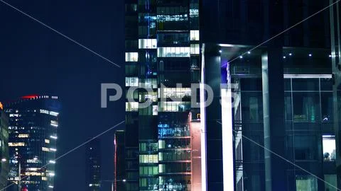 Photograph: Modern business skyscrapers, high-rise buildings, business ...
