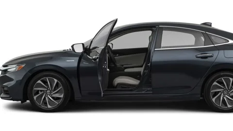 Modern car in studio side view Cosmic Bl... | Stock Video | Pond5