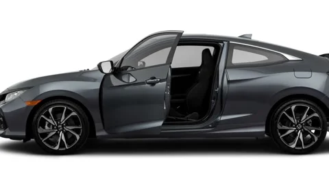 Modern car in studio side view Modern St... | Stock Video | Pond5