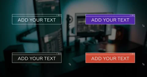 Modern Computer Lower Thirds ~ After Effects #147259170