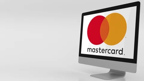 Modern computer screen with Mastercard l... | Stock Video | Pond5