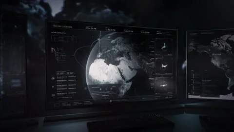 Modern Database Matrix Creates Global Ea... | Stock Video | Pond5