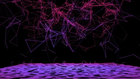 Modern digital background animation with... | Stock Video | Pond5