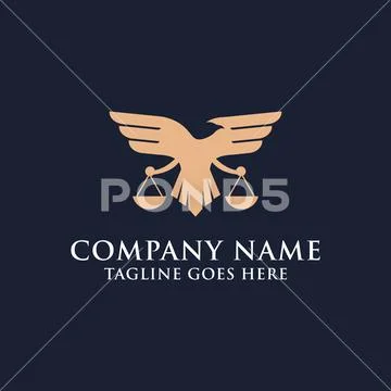 Modern eagle law firm Logo designs, can use for your trademark attorney ...