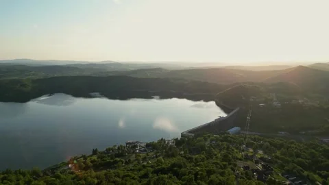 Modern gondola cable car with the lookou... | Stock Video | Pond5