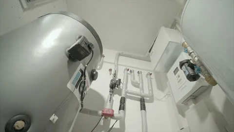 Modern Home Energy Gas Setup For energy ... | Stock Video | Pond5