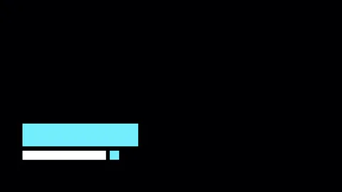 Modern Ice Blue Lower Third name and tit... | Stock Video | Pond5