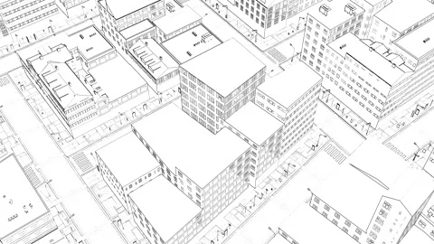 Draw City Stock Videos – Royalty-Free HD & 4K Videos | Pond5