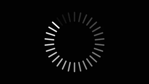 Modern loading circle. animated lines wi... | Stock Video | Pond5