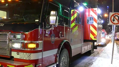 Modern looking firetruck command center ... | Stock Video | Pond5
