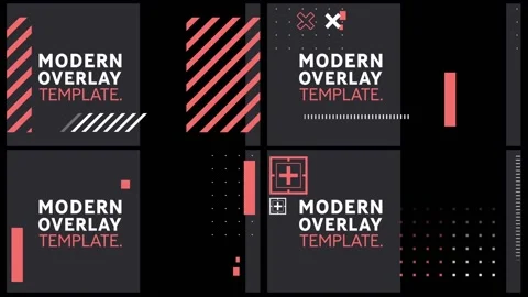 After Effects Template: Modern Overlay Frame #144622123