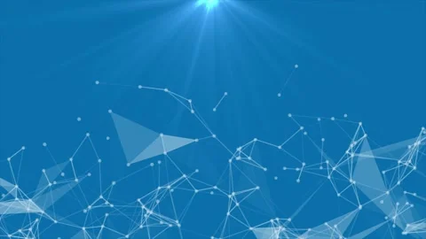 Modern plexus with light rays futuristic... | Stock Video | Pond5